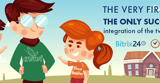 The release of the first Integration of Bitrix24 with TimeDoctor